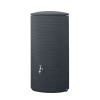 Regentonne 500 Liter Novara anthrazit | Regentonne | Mein Traumgarten